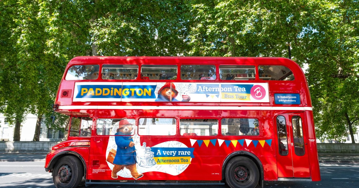 London: Paddington Bear Themed - Afternoon Tea Bus Tour | GetYourGuide