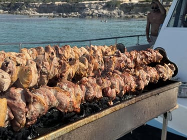Paphos: Blue Lagoon Sunset Cruise with BBQ and 2H SWIM STOP | GetYourGuide