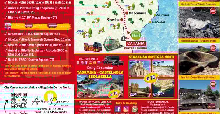 Catania - Nicolosi - Etna Bus Panoramico | GetYourGuide