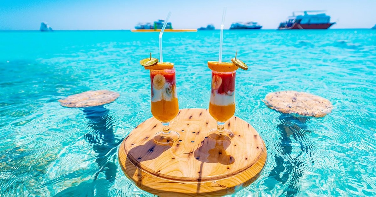 Vanuit Hurghada: Hula Hula Island Vibes & Avontuur met Lunch | GetYourGuide