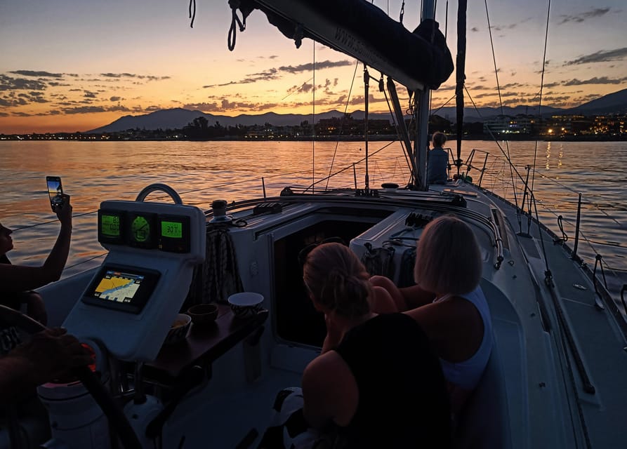 Sunset Sailing in Private Sailboat Puerto Banus Marbella | GetYourGuide