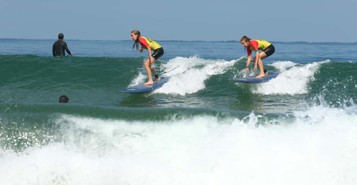 Biarritz: Surf lessons on the Côte des Basques beach | GetYourGuide