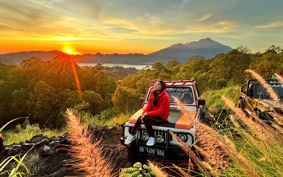 Ubud: Mount Batur Jeep Sunrise, Hot Spring and coffee | GetYourGuide