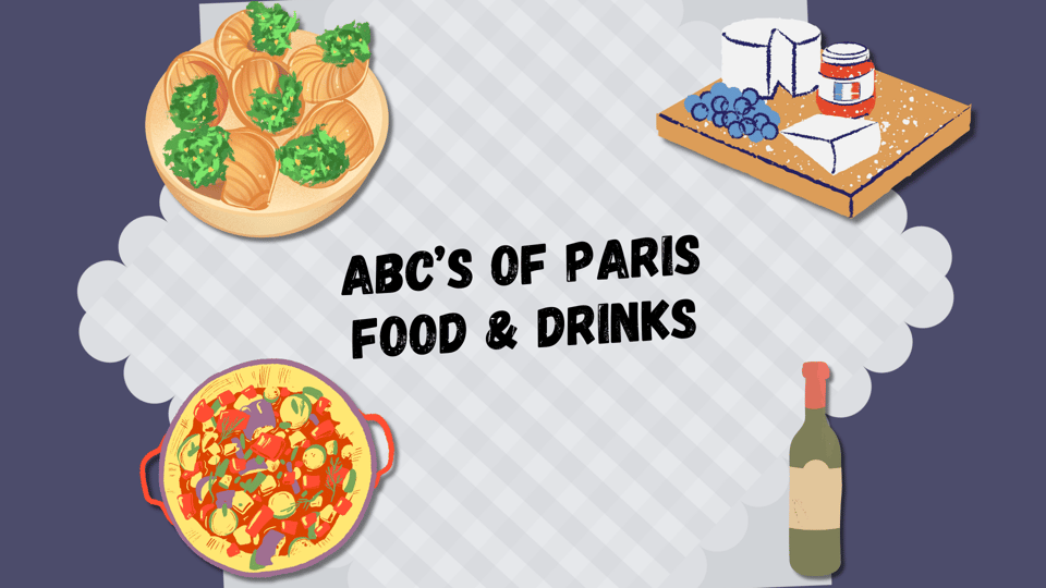 El ABC de la comida y la bebida de París (Folleto) | GetYourGuide