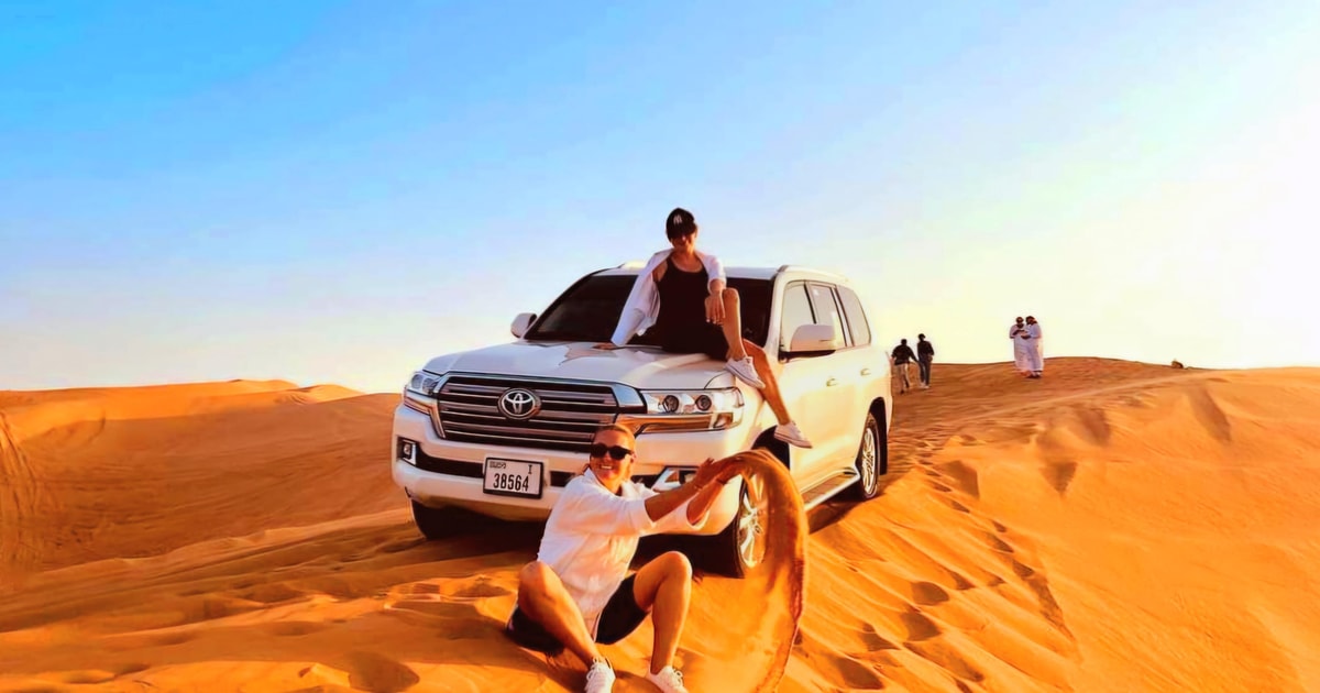 Dubai: Lahbab Desert Safari & ATV & passeio de camelo sandboarding ...