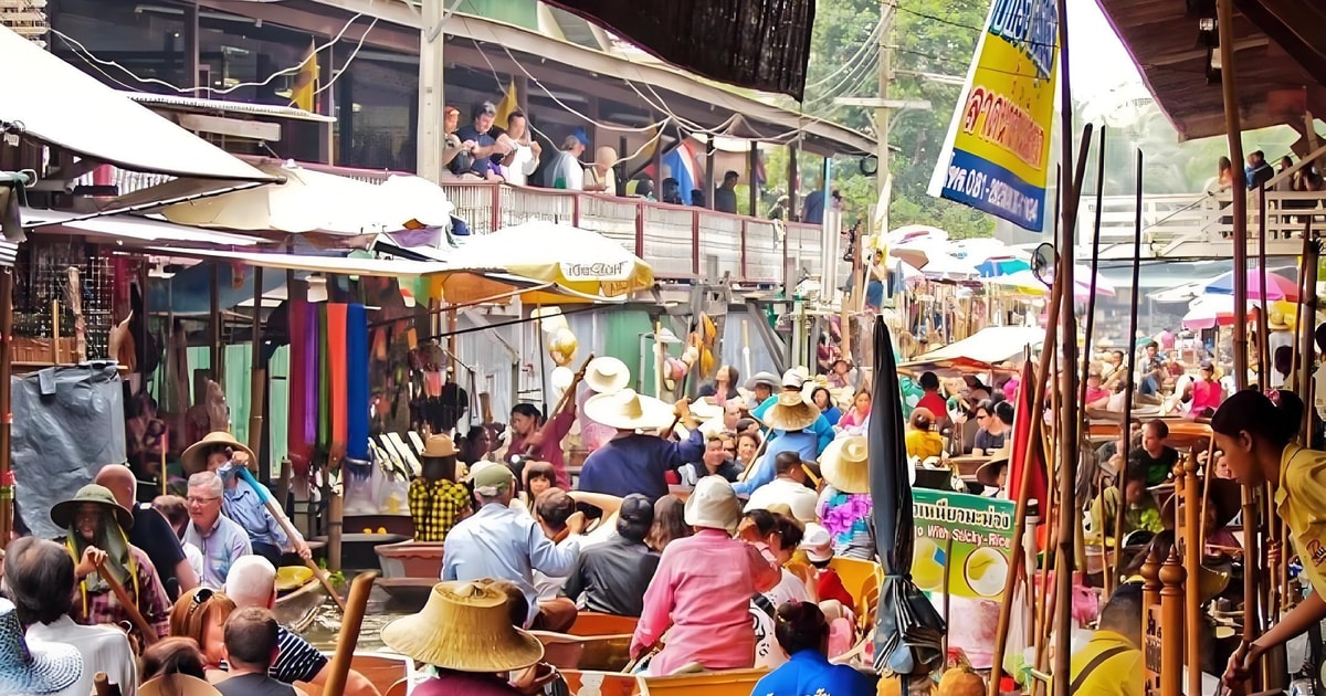 Bangkok: Railway Market & Floating Market Small Group Tour | GetYourGuide