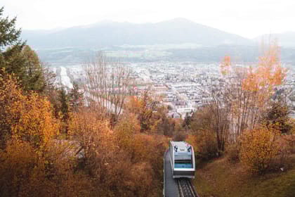 Hungerburg: Roundtrip Funicular Tickets from Innsbruck | GetYourGuide