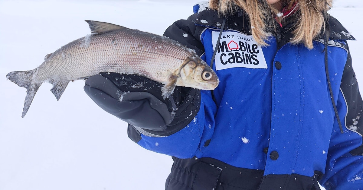 Inari: 2 hour Ice Fishing at Lake Inari | GetYourGuide