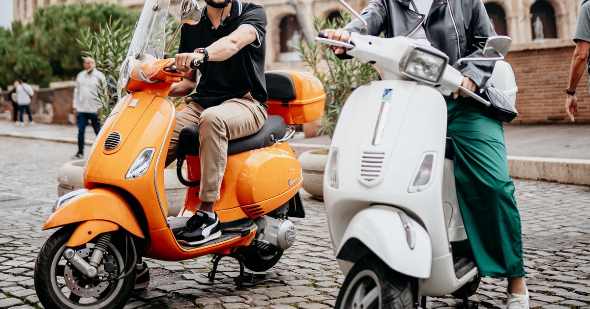 Rom: Vespa-tur med gelato og fotos | GetYourGuide