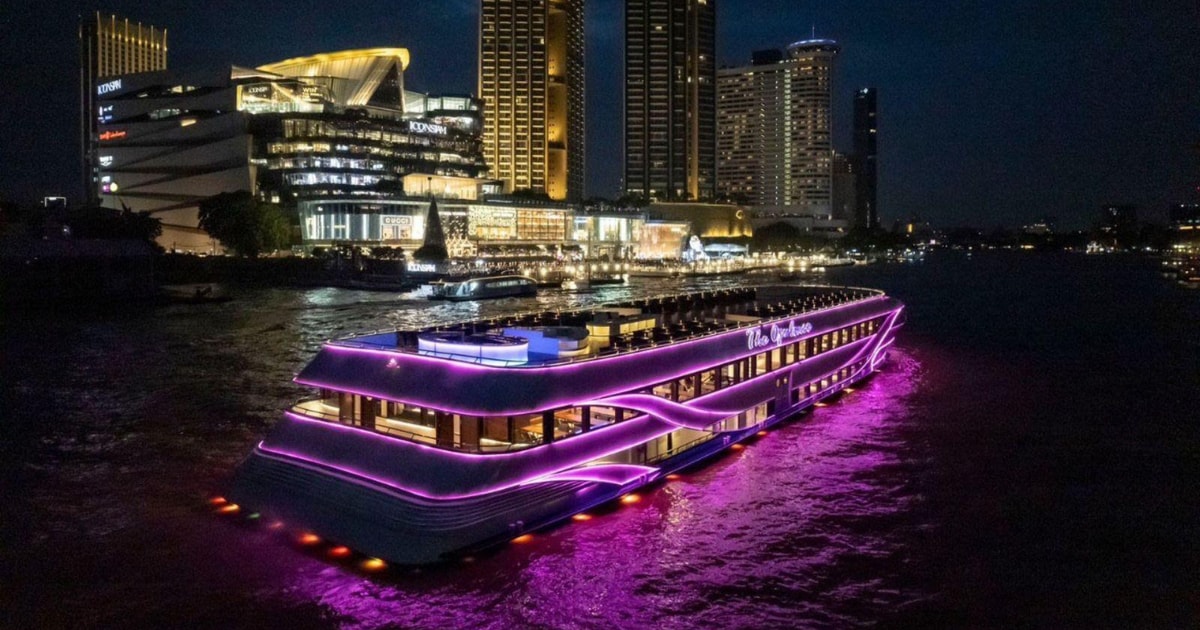 Bangkok: Die Opulence Buffet Dinner Cruise mit Live Band | GetYourGuide