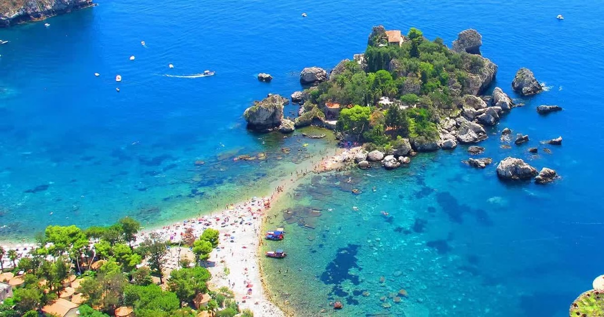 Letojanni en Taormina: privétour voor dolfijnen met aperitief ...