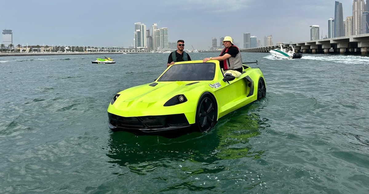 Water Jet Car Dubai | GetYourGuide