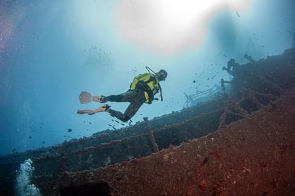 Sunshine Coast: Scuba Dive the Ex-HMAS Brisbane Ship Wreck | GetYourGuide