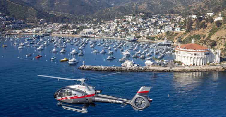 Avalon: Tour aereo in elicottero dell'isola di Santa Catalina ...