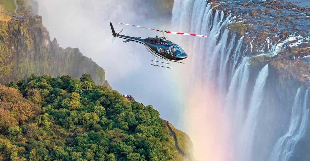 Victoria Falls: Helicopter Flight Arial View of The Falls | GetYourGuide