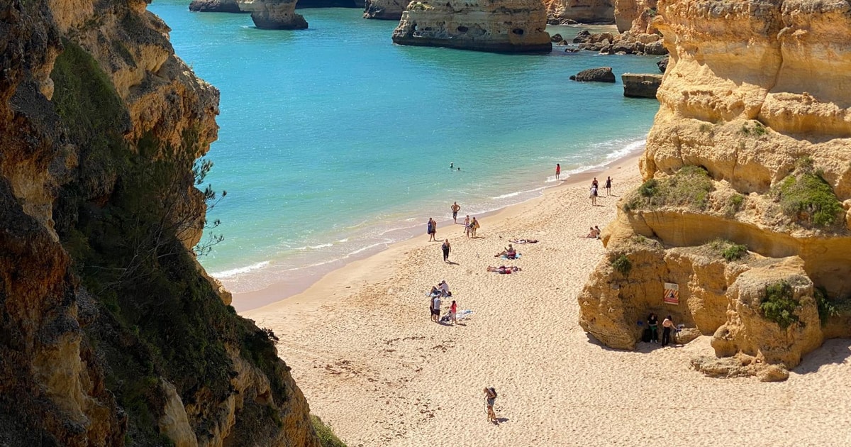 Fra Faro: Benagil Cave og Seven Hanging Valleys Trail Tour | GetYourGuide