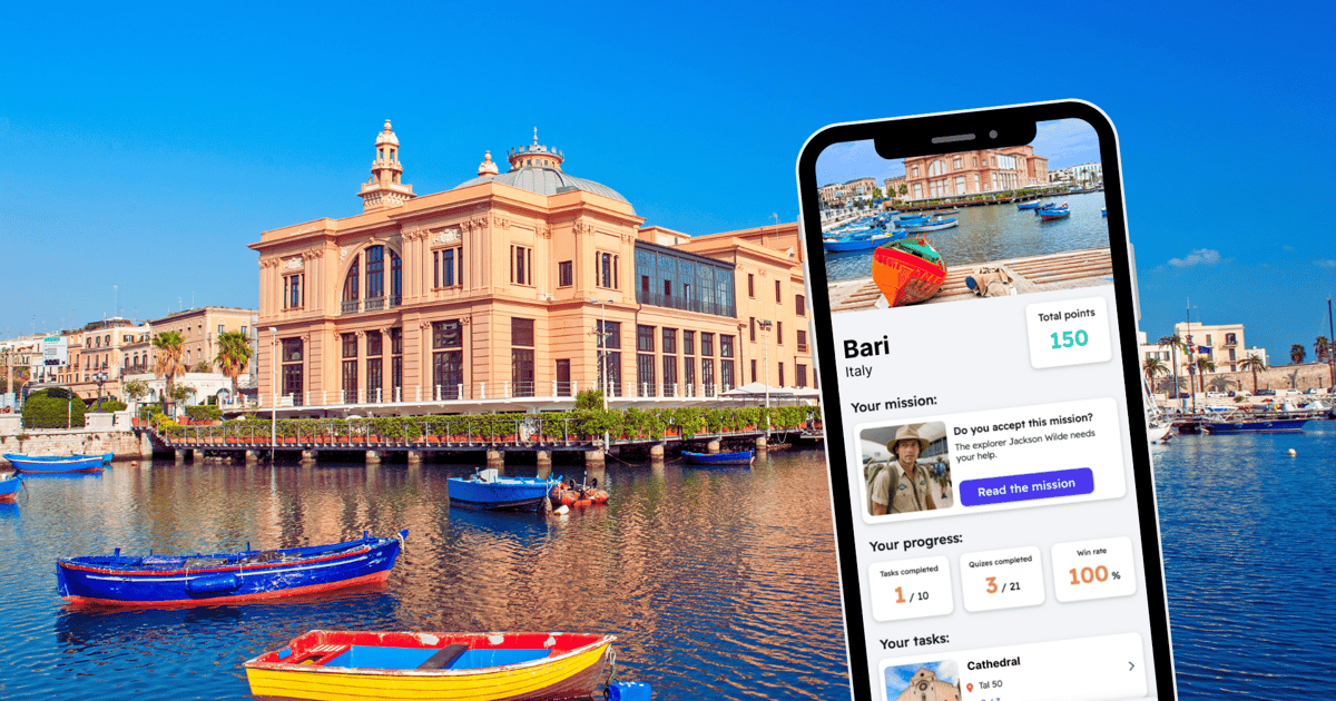 Bari: City Exploration Game and Tour on your Phone | GetYourGuide