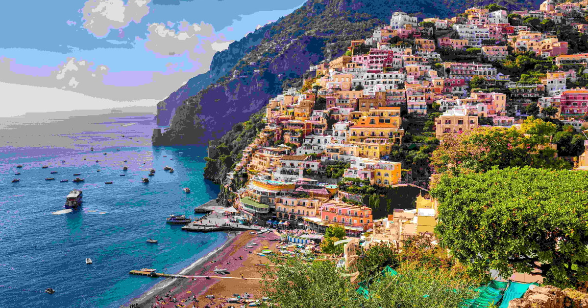 Roma: Amalfio pakrantė ir Pompėja Dienos kelionė su vietiniu gyventoju ...