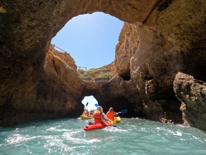 Benagil: Coastline and Caves Sea Kayak Tour | GetYourGuide