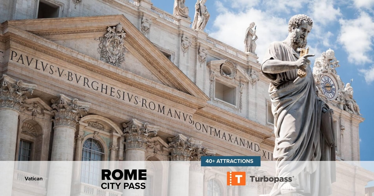 Rome: Stadspas 40+ Attracties, Vaticaan & Colosseum Optie | GetYourGuide