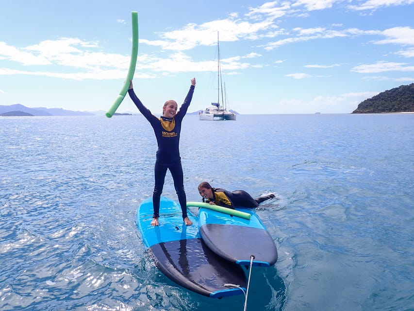 Airlie Beach: Whitsunday Island Sail, SUP & Snorkel Day Tour | GetYourGuide