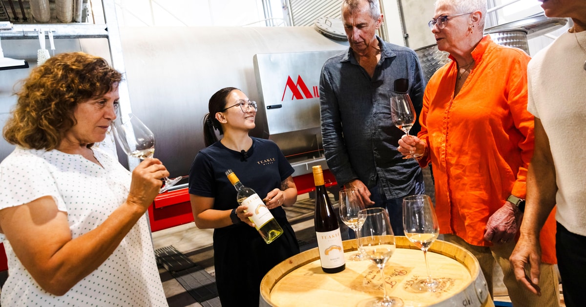 Port Lincoln: Teakle Wines & Platter Tasting and Winery Tour | GetYourGuide