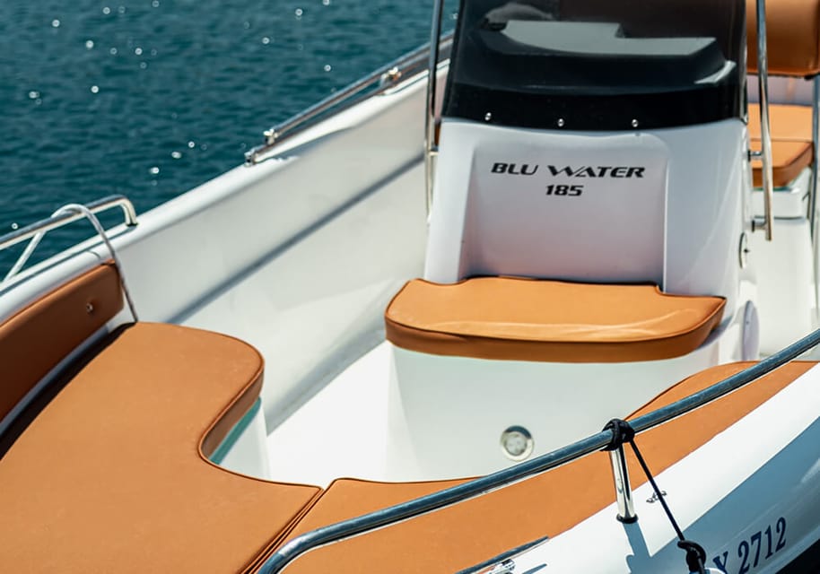 Boat rental (Kallithea & Anthony Quinn & Traounou caves) | GetYourGuide