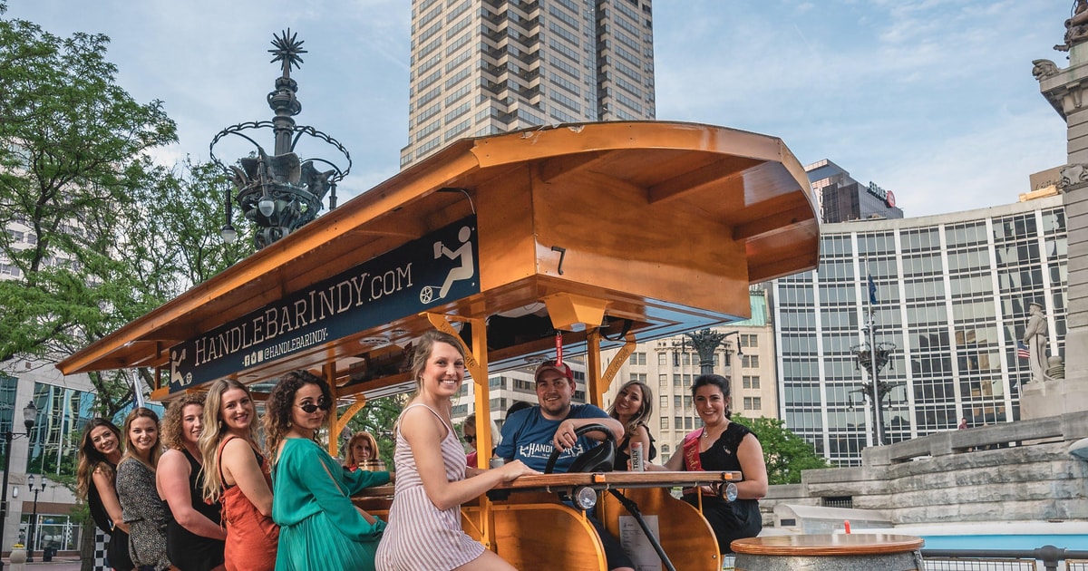 Indianapolis: Open-Air Pedal Pub Tour | GetYourGuide