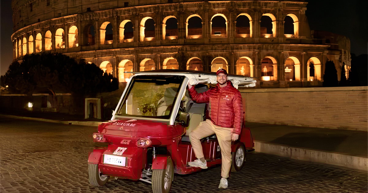 Rome: City Golf Cart at Night Tour | GetYourGuide
