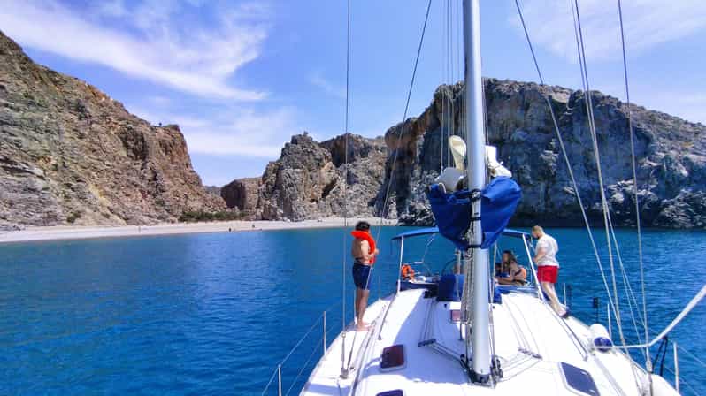 South Crete: Sailing full day trip with lunch | GetYourGuide
