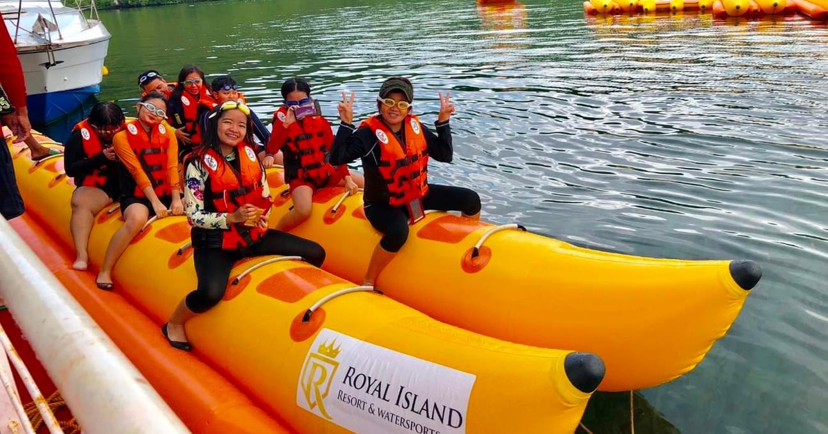 Banana Boat Ride & Clear Kayak Experience in Coron Palawan | GetYourGuide
