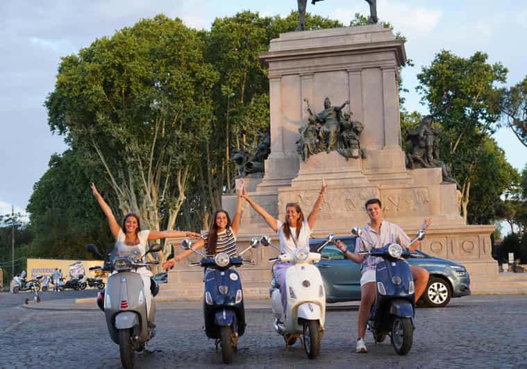 Rome: City Landmarks Tour by Vespa with Aperol Spritz | GetYourGuide