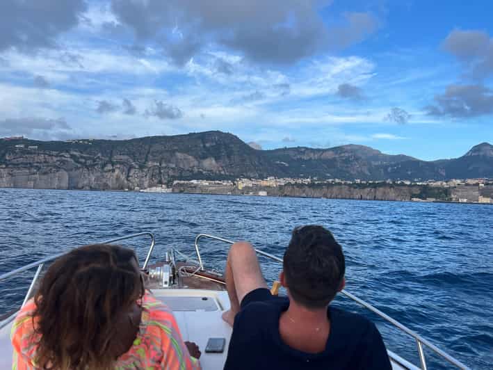Sorrento: Private Sunset Boat Tour with Music and Aperitif | GetYourGuide