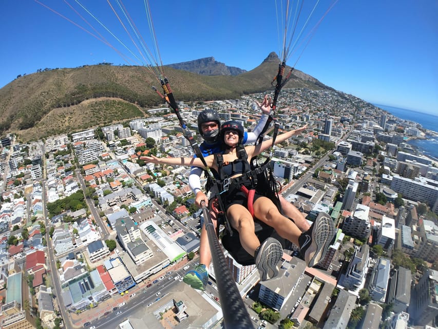 Cape Town: Tandem Paragliding with views of Table Mountain | GetYourGuide