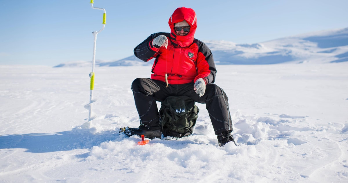 Levi: Ice Fishing Experience with Hot Drink | GetYourGuide