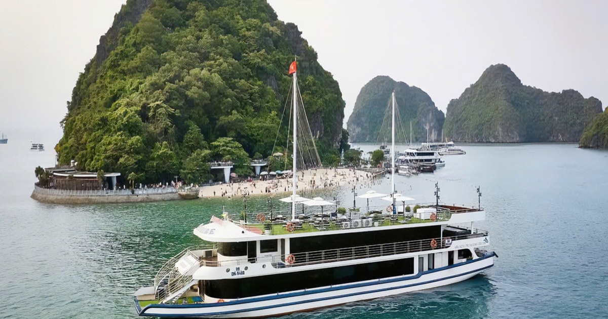 Hanói: Crucero de 5 estrellas por la Bahía de Halong con almuerzo ...