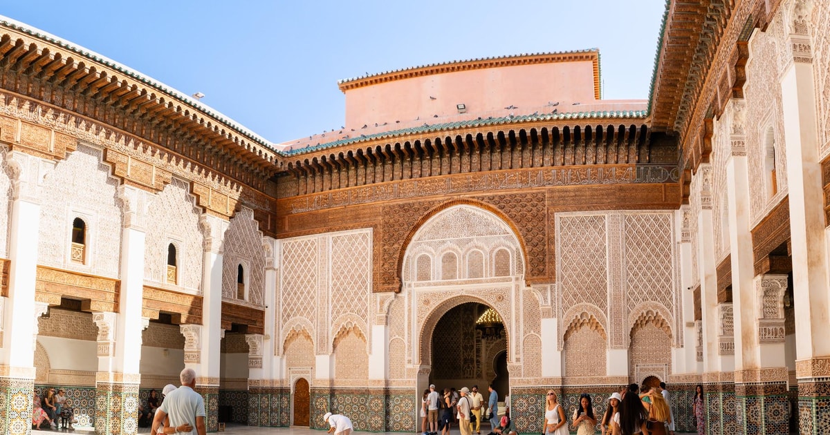 Marrakech: historiska monument, souker och medina – guidad tur | GetYourGuide