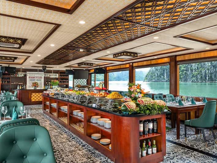 Overnight Halong Bay Luxury 5 stars Cruise with Full Meals | GetYourGuide