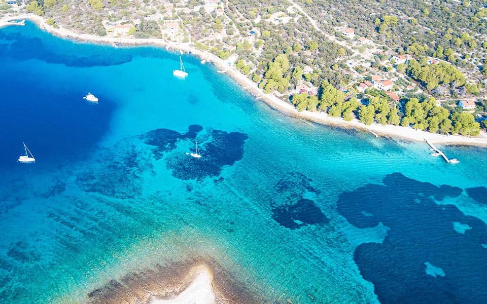 Trogir: Blue Lagoon, Maslinica, and Solinska Bay Boat Tour | GetYourGuide