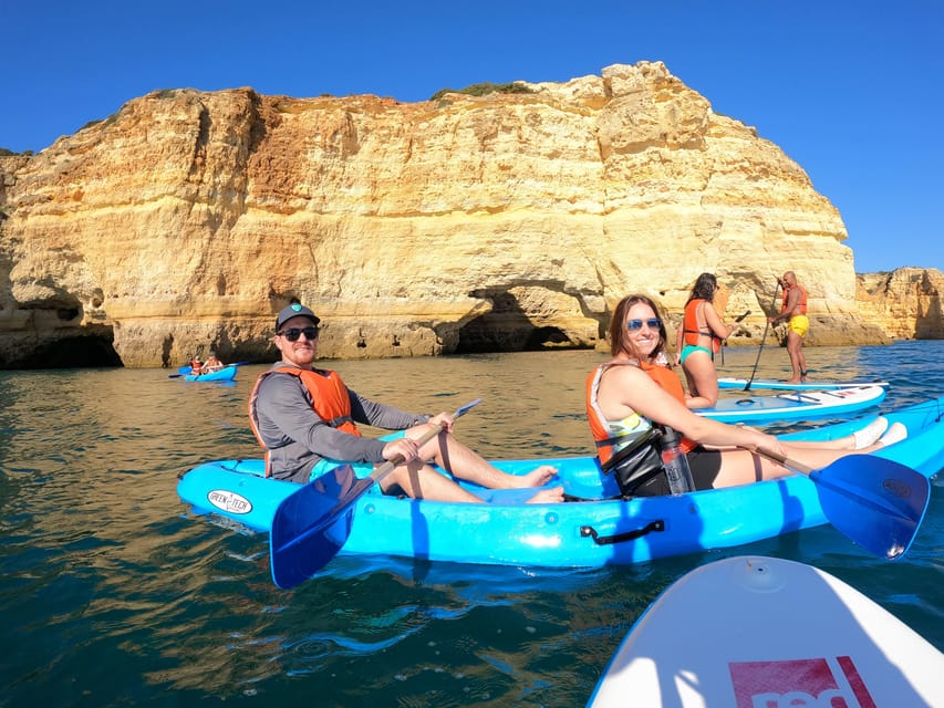 Kayaking Benagil secret caves at Sunrise, Be the First In | GetYourGuide
