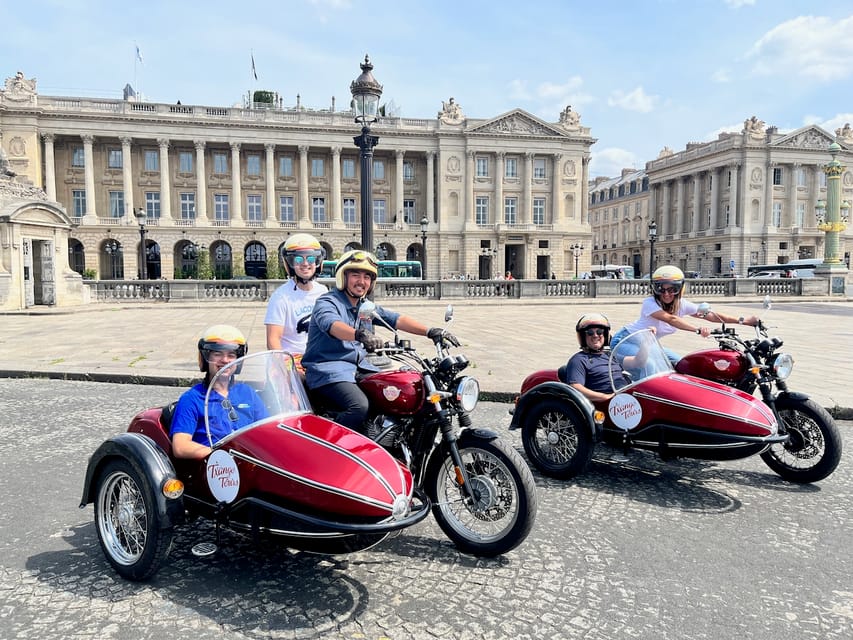Paris : Private Classic Sidecar Tour | GetYourGuide