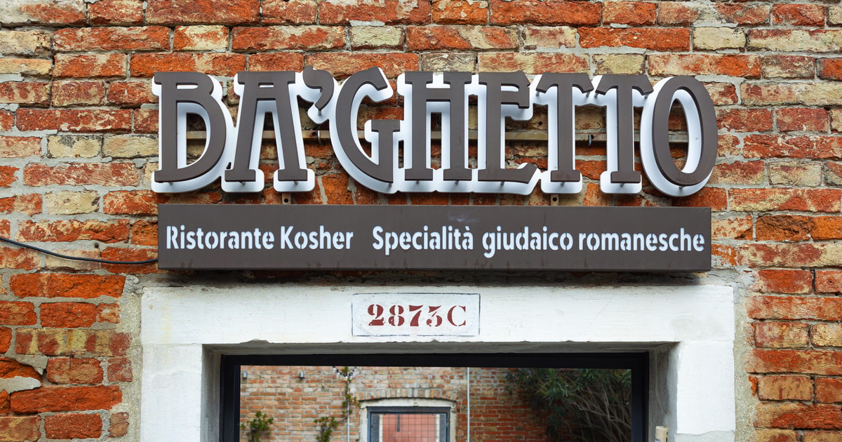 Venice: English Guided Tour of the Jewish Ghetto with Aperitif ...