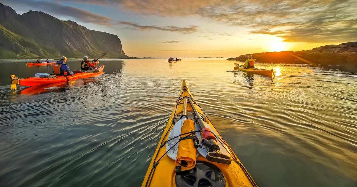 Eggum: Lofoten Islands Midnight Sun Kayak Tour | GetYourGuide