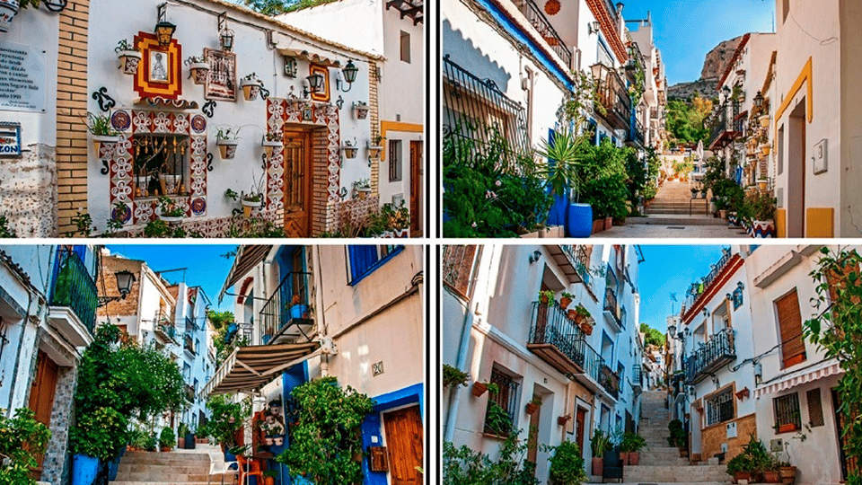 Alicante: E-Bike & gåtur, den gamle bydel Santacruz, basilikaen ...