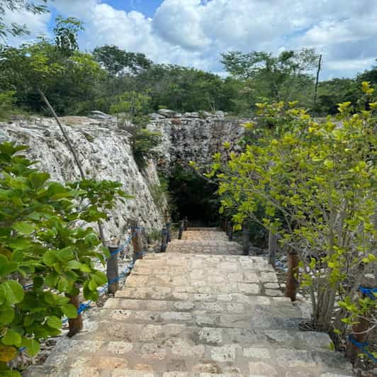 From Merida: 4 Cenotes and Acanceh zone with Lunch & Bikes | GetYourGuide