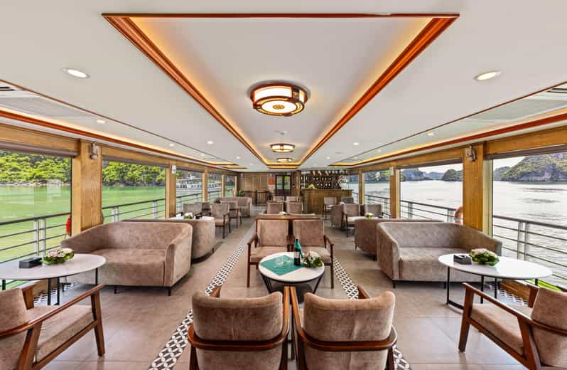 From Hanoi: 1-Day Halong 5-Star Cruise w/Jacuzzi & Limousine | GetYourGuide