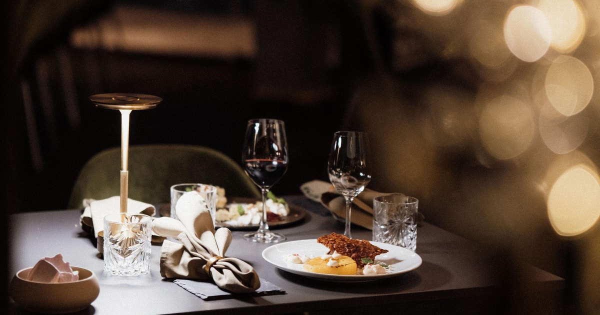 Tallinn TV Tower evening dinner (2-course meal) | GetYourGuide
