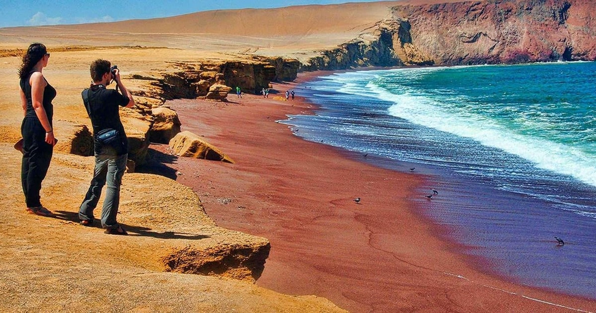 De la Paracas - Drumeție la apus de soare în Rezervația Națională ...