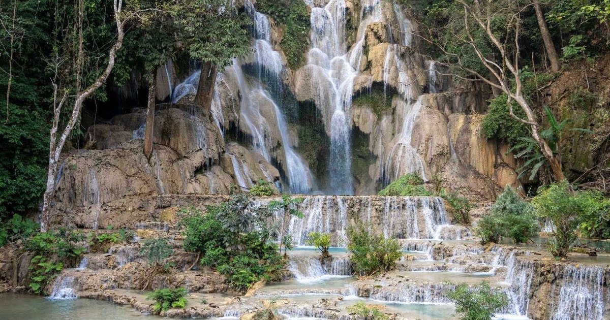 Luang Prabang to Kuang Si Waterfall Shared Minivan Ticket | GetYourGuide