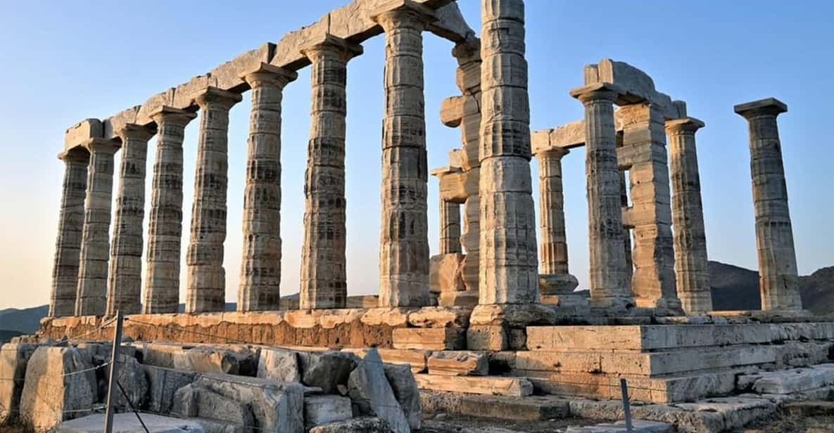 Atenas: Pôr do sol no Templo de Poseidon, Cabo Sounio Privado ...